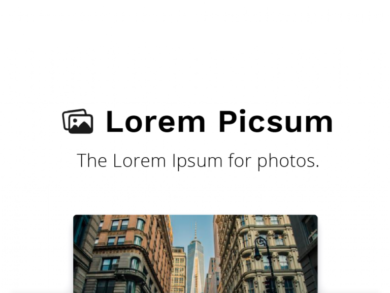 Picsum Photos